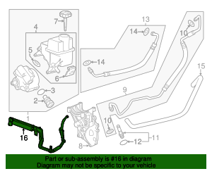 84024888 - Power Steering Fluid Cooler 2017-2019 GM | AutoNationParts.com