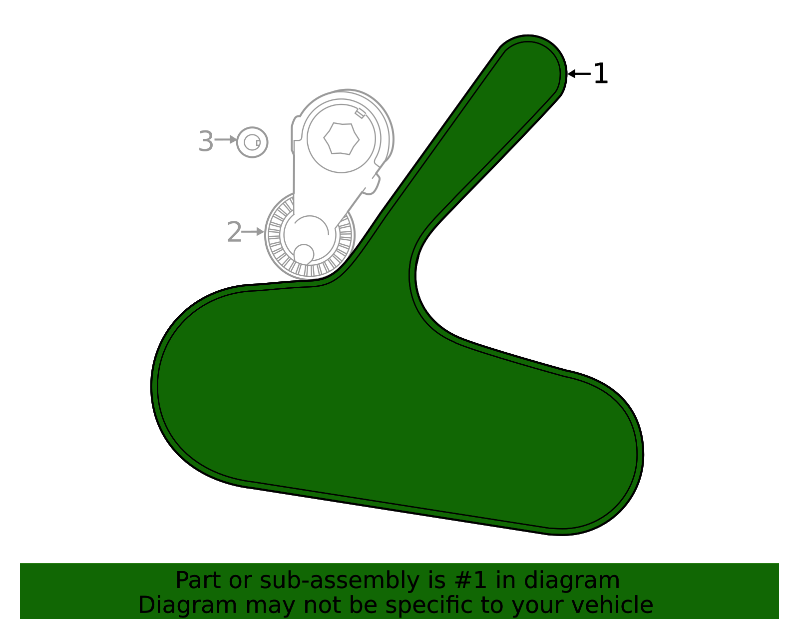 2019-2024 Nissan Altima Serpentine Belt 11720-5NA0B | Nissan Parts Central