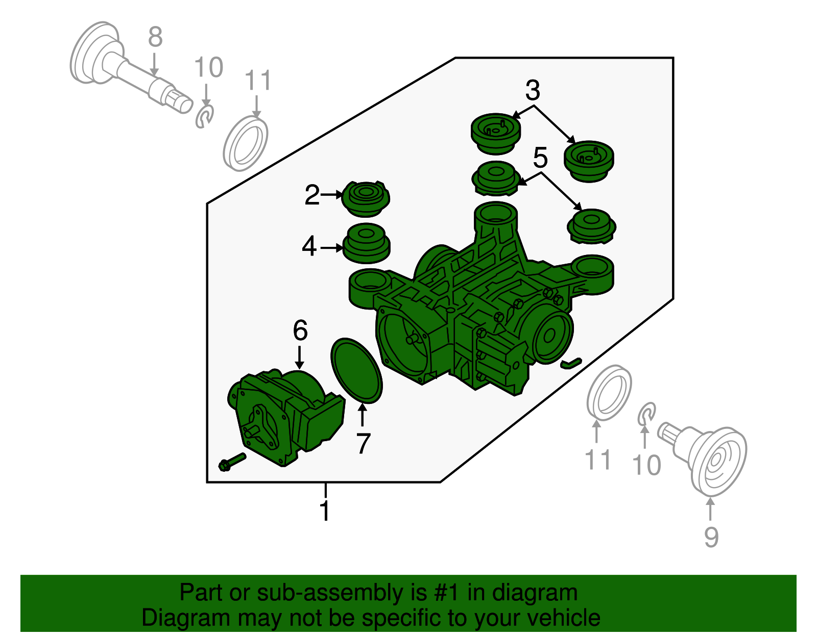 2009-2016 Volkswagen CC Differential Assembly 0BS-525-010-G | VW Direct ...