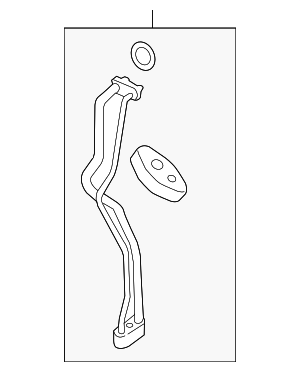 2013-2017 Infiniti Rear AC Tube 92462-3JA0B | INFINITI Parts ...