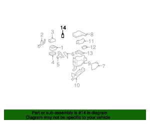 2830021020 - Starter Relay 2003-2023 Toyota | AutoNationParts.com