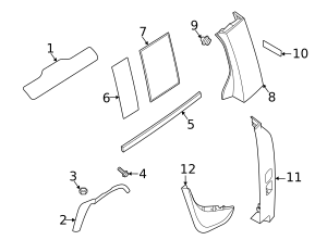 2020-2023 Land Rover Rear Classic Mudflaps VPLEP0388 | OEM Parts Online
