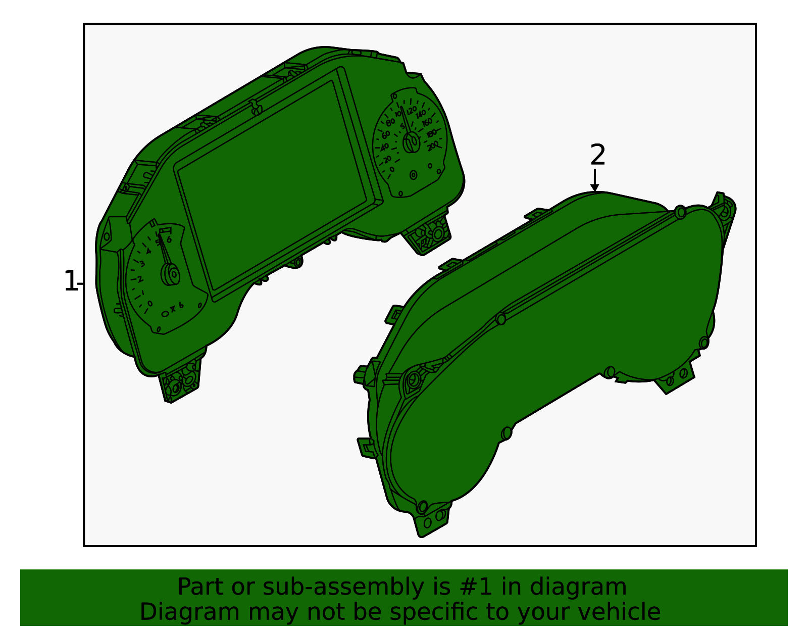 OEM Ford Instrument Cluster For 2023-2024 Ford E-350 Super Duty - Part No. PC2Z-10849-C | Karl ...