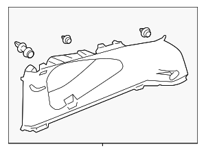 84131-TLA-A01ZA - Garnish Assembly, R Quarter Pillar *YR449L* (Cashmere ...