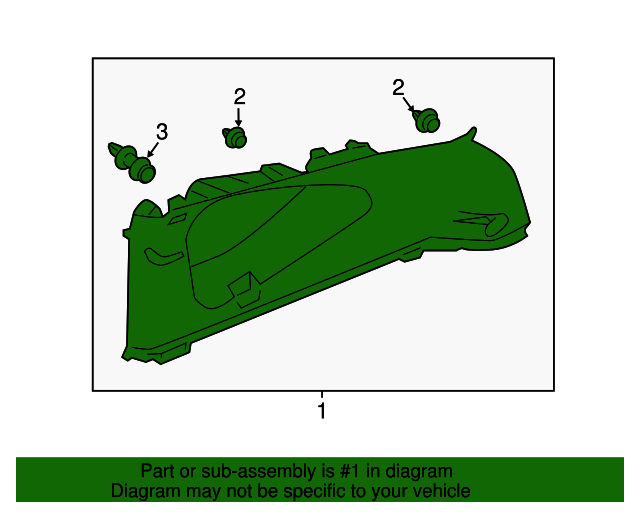 84131-TLA-A01ZA - Garnish Assembly, R Quarter Pillar *YR449L* (Cashmere ...