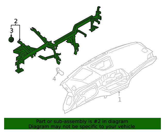 Genuine BMW 51-45-9-462-985 | Reinforced Beam | FREE Shipping on Most ...