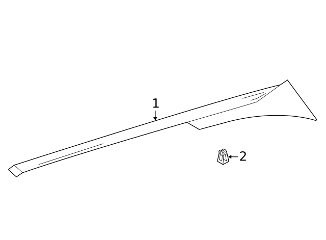 2018-2023 Buick Enclave Applique 84631399 | Auto Parts Express