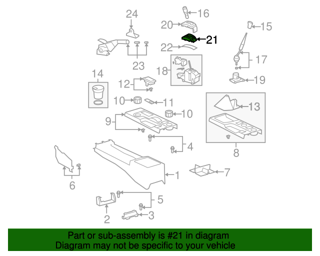 2012-2014 Toyota FJ Cruiser Shift Indicator 35974-35171 | OEM Parts Online