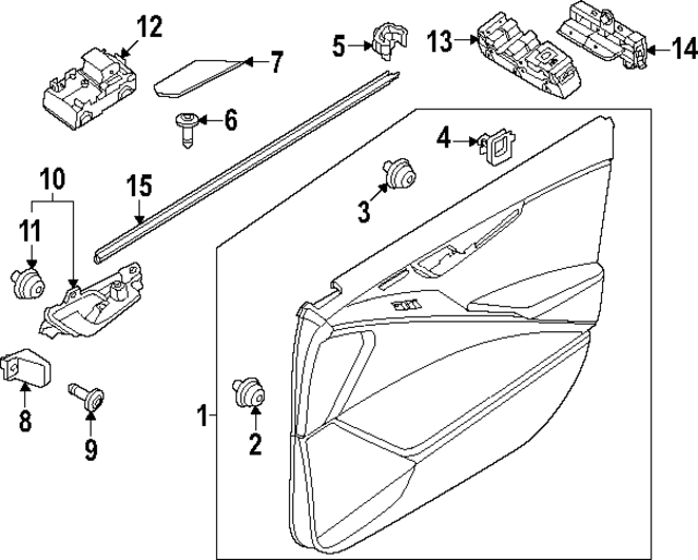 93571-AT250 - Window Switch 2023-2024 Kia | Kia.Parts Store