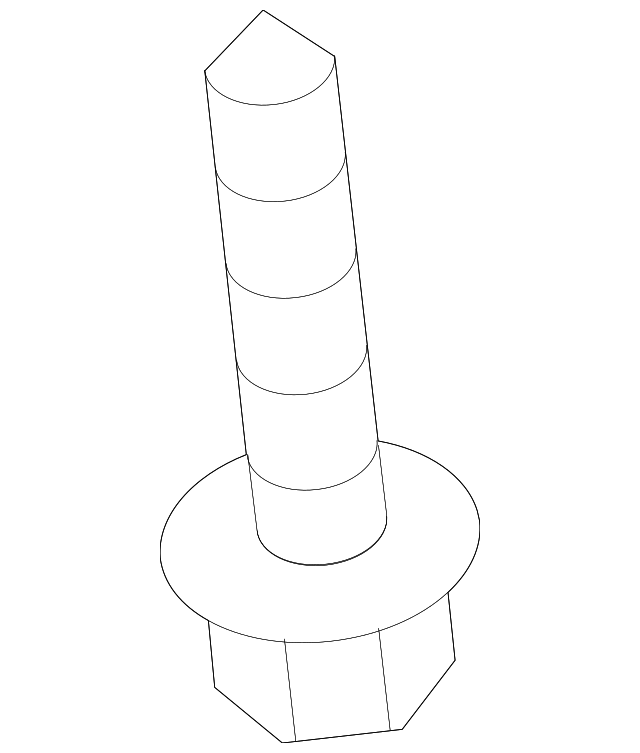 2021-2025 GM Access Cover Bolt 11602567 GM | GMPartsDirect.com