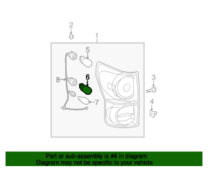 1998-2015 Toyota Bulb 90084-98027 | Toyota Parts Center