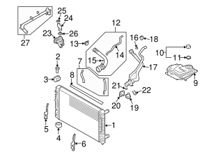 2002-2020 Audi Hose & Tube Assembly Clamp 4B0-422-379 | OEM Parts Online