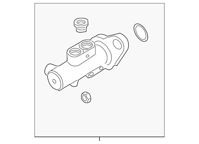 2007-2015 Audi Q7 Master Cylinder 7L8-611-019-F | OEM Parts Online