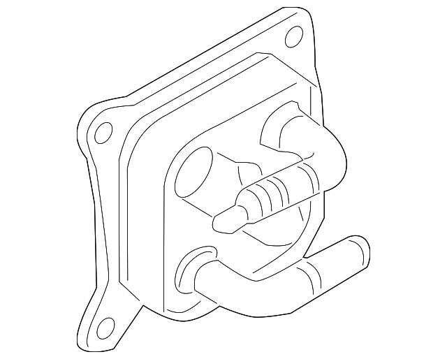 2015-2019 Nissan Engine Oil Cooler 21305-1KC0D | AutoNationParts.com
