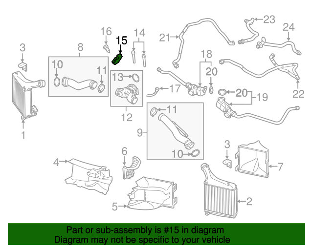 2010-2019 Porsche Manifold Absolute Pressure Sensor 948-606-180-00 ...