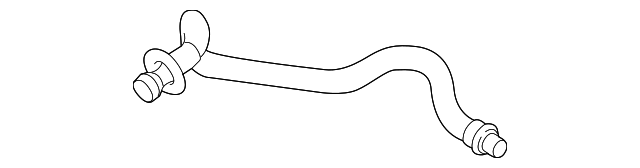 2010-2016 Porsche Panamera Rear Pipe 970-110-521-02 | Gaudin Porsche Parts