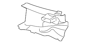 Genuine Porsche 970-575-342-03 |Lower Duct | FREE Shipping on Most ...