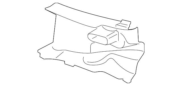 Genuine Porsche 970-575-342-03 |Lower Duct | FREE Shipping on Most ...