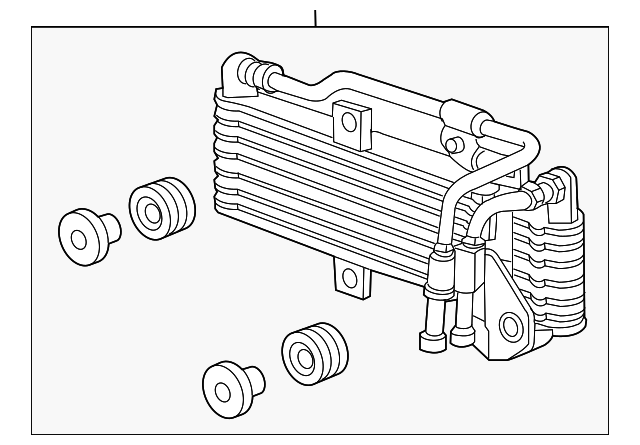 2009-2015 Honda Pilot Cooler (Atf) 25510-RN0-003 | Honda Parts Direct
