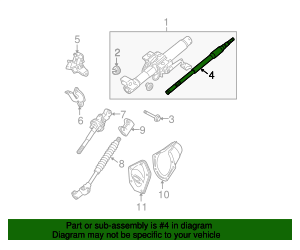 2005-2015 Toyota Tacoma Main-Shaft 45210-35260 | Toyota Parts Center