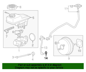 12685956 GM Vacuum Tube Seal | GM Parts Store