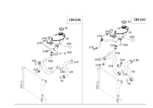 204-501-03-82 - Hose 2008-2015 Mercedes-Benz | Mercedes-Benz USA Parts