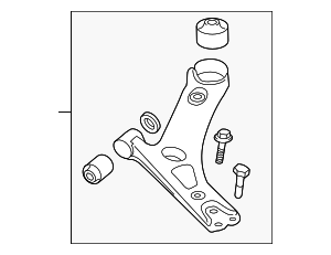 Genuine Lower Control Arm for 2011-2014 Hyundai | Part# 54500-3S200 ...