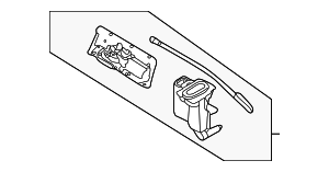 8H0-871-385-A - Convertible Top Latch 2005-2009 Audi | Audi OEM Parts