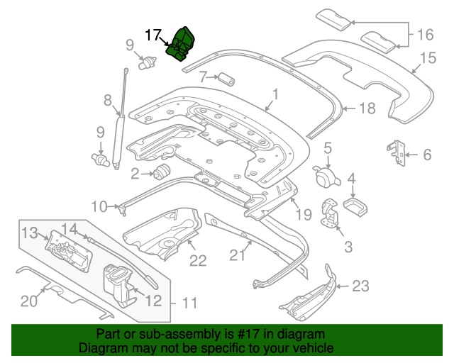 2003-2009 Audi Micro-Switch 8H0-959-561 | OEM Parts Online