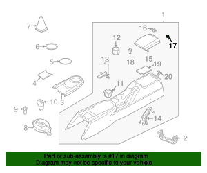 2003-2006 Hyundai Tiburon Hinge 84666-2C000 | OEM Parts Online