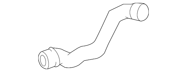 2007-2009 Mercedes-Benz CLK 550 Upper Hose 209-501-17-82 | World ...