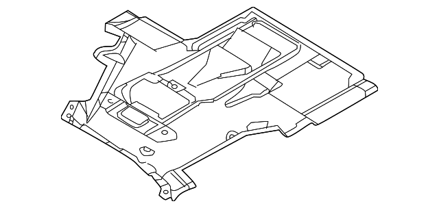 BMW OEM Under Cover Part# 51-71-2-498-987 | OEM Vehicle Parts