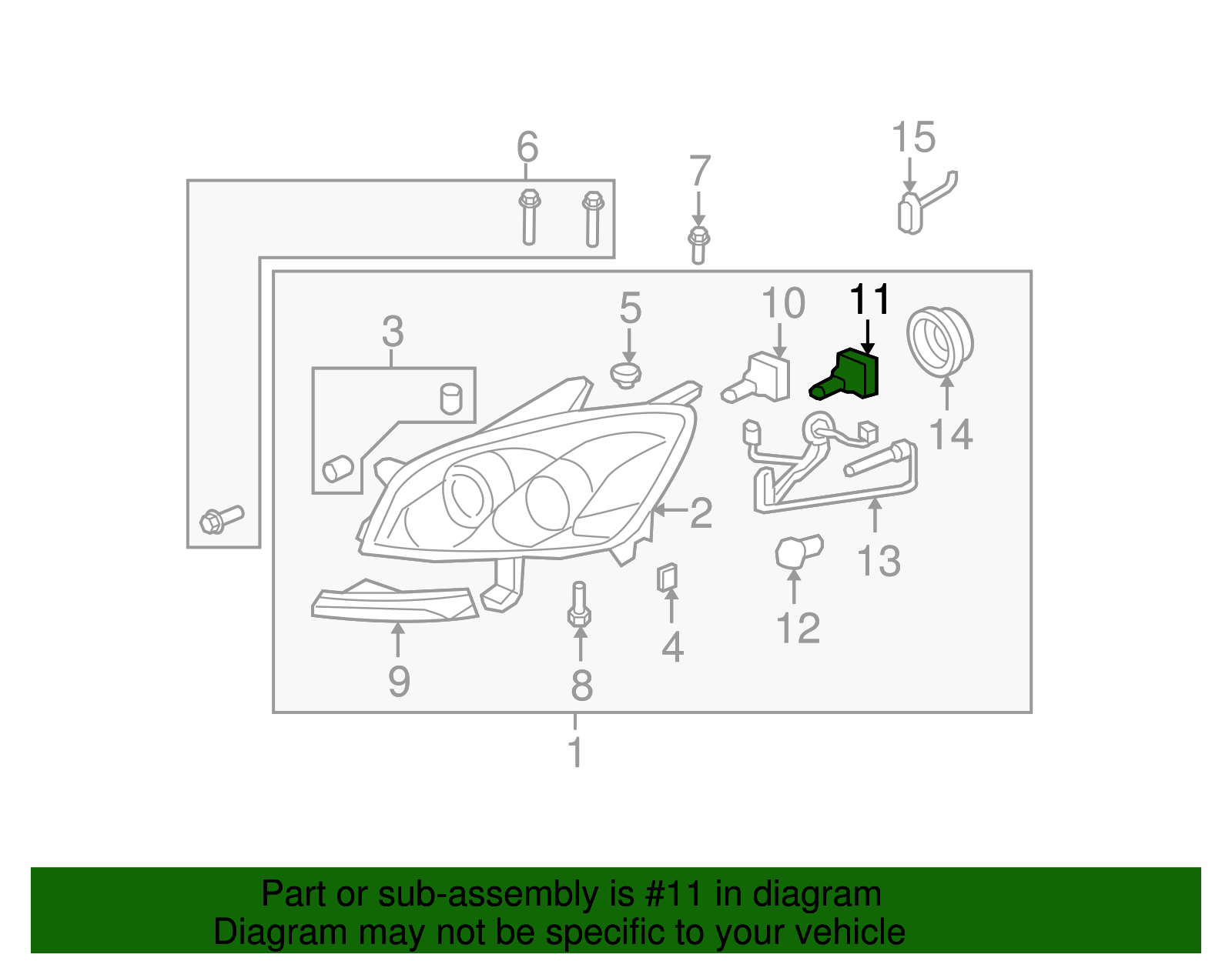 1999437 - Headlamp Bulb 2001-2016 GM | GMPartsNow