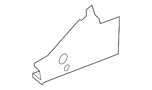 2019-2020 Mercedes-Benz Lower Extension 257-630-67-00 | MB OEM Parts