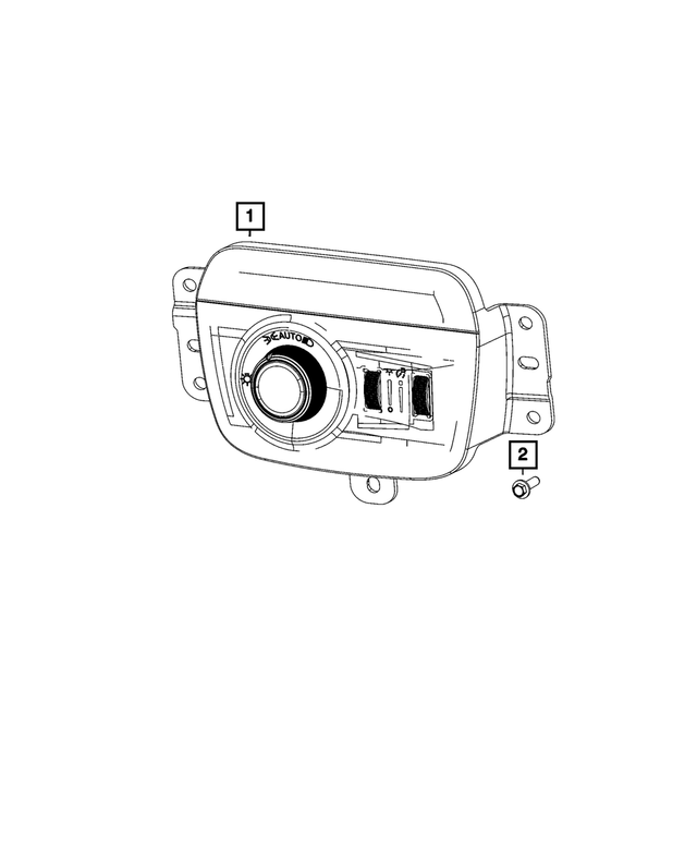 2021-2024 Jeep Headlamp Switch 68632906AA | Milwaukee MOPAR Parts