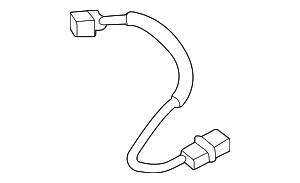 31125-J9001 - Fuel Pressure Sensor Connector - 2021-2024 Kia Seltos ...