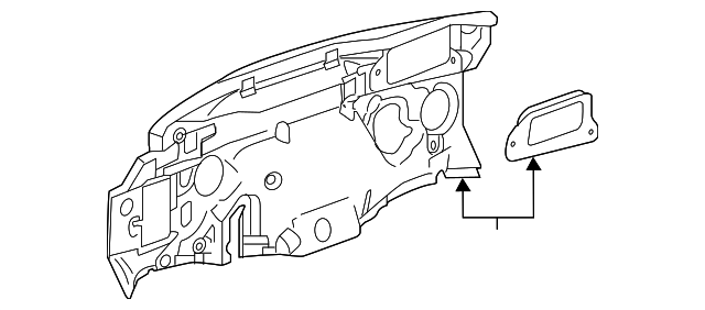 2024 GM Barrier 85535310 GM | GMPartsDirect.com