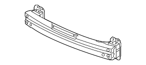 71530-TGG-A10ZZ - Beam, Rear Bumper - 2017-2020 Honda Civic | Genuine ...