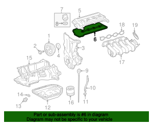 2000-2019 Toyota Engine Valve Cover Gasket 11213-21011 ...