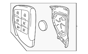 2021-2024 Cadillac Transmitter 13560904 GM | GMPartsDirect.com