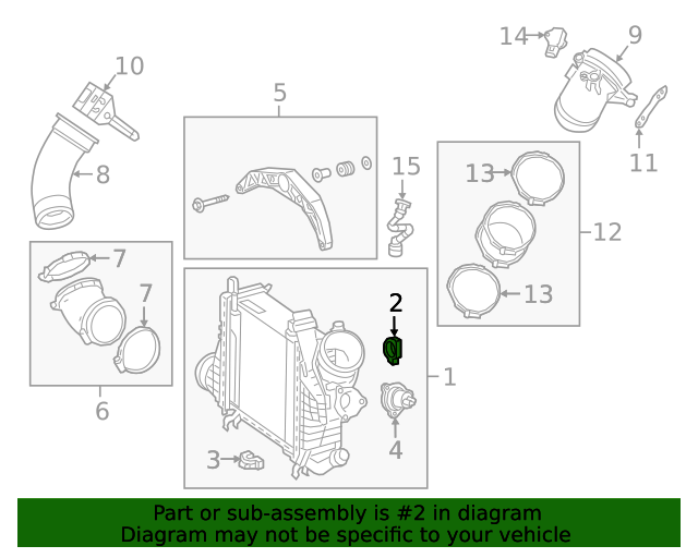 278-205-00-40 - Feed Line Bracket 2015-2020 Mercedes-Benz | Mercedes ...