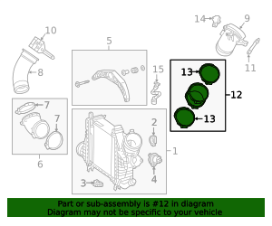 264-094-06-00 - Inter-Cooler Pipe Adapter 2019-2023 Mercedes-Benz ...