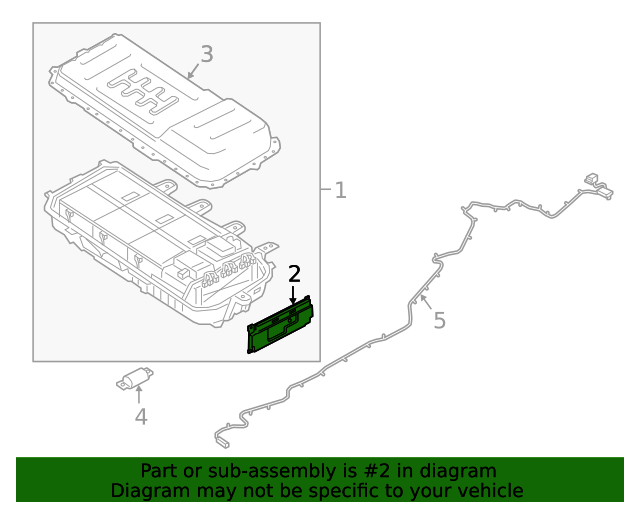 2020 Lincoln Aviator Drive Motor Battery Pack Control Module L1MZ ...
