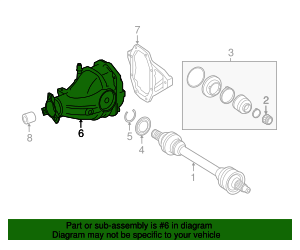 166-350-05-14-80 - Differential 2012-2019 Mercedes-Benz ...