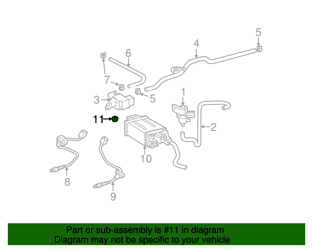 90460-37003 - Connector Hose Clamp 2000-2007 Toyota | Longo Toyota Parts