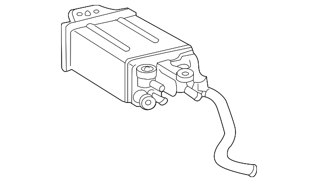 IRIS SELECTIONGenuine Mercedes-Benz Vapor Canister 205-470-05-59 並行輸入品 トラスト