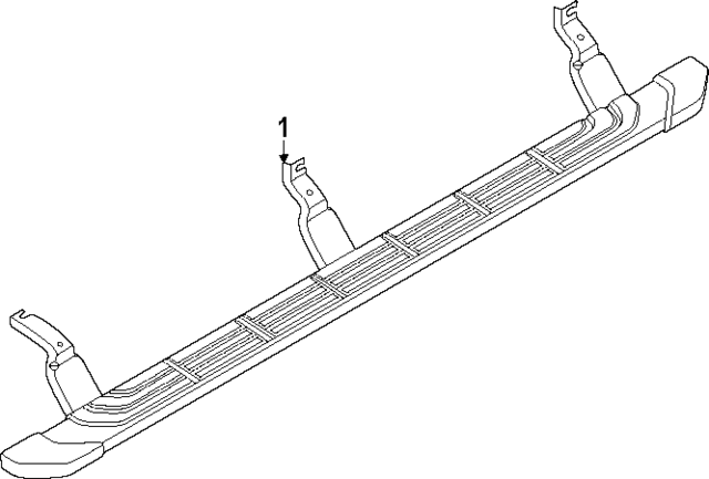 2024 Ford Ranger Running Board N1WZ-16450-PA | OEM Parts Online