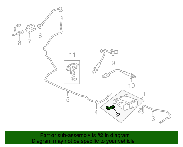 2022 GM Solenoid Valve 85123399 | TascaParts.com