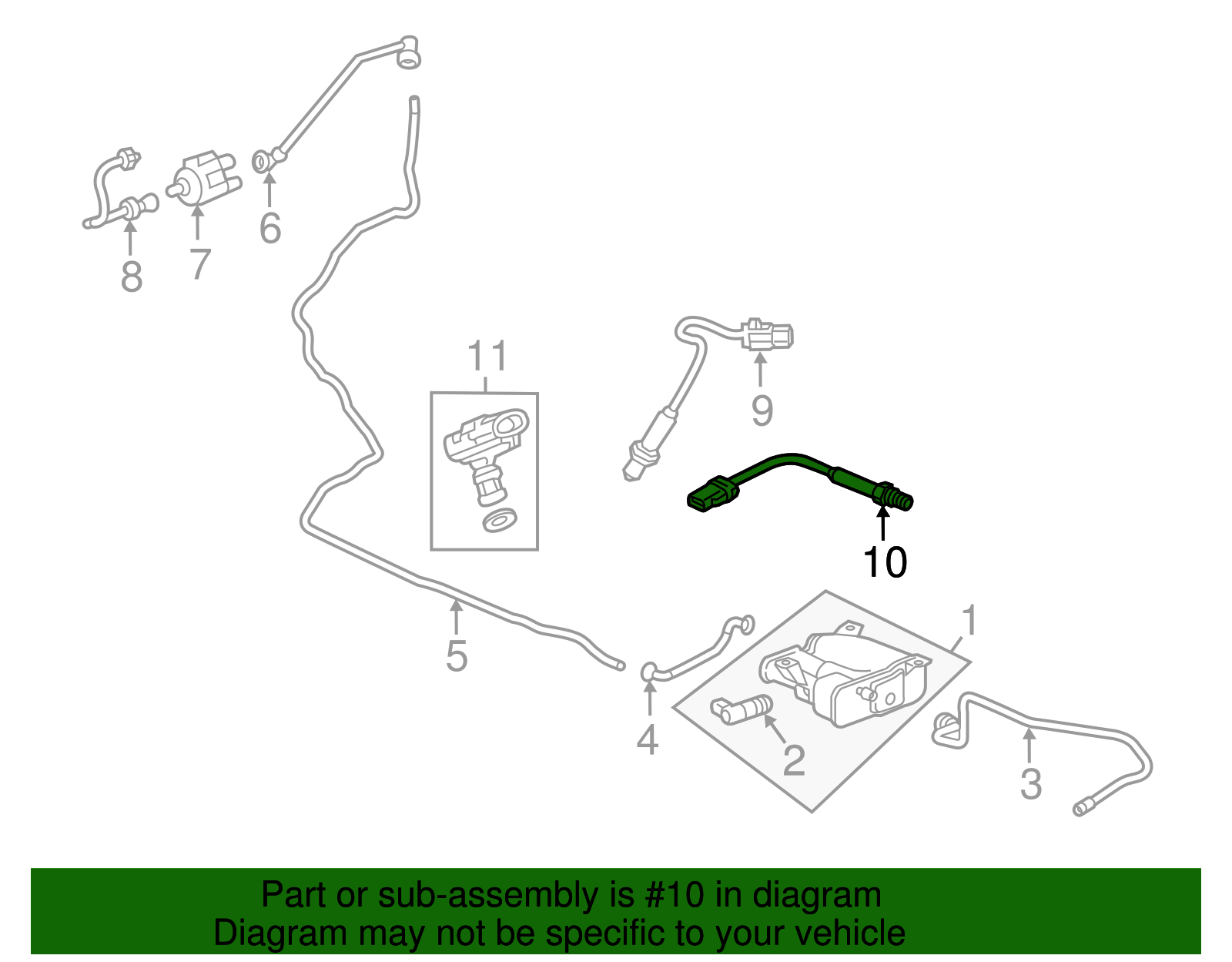2016-2025 GM OEM NEW 2018-2021 GM Chevrolet Rear Upper Lower O2 Heated ...