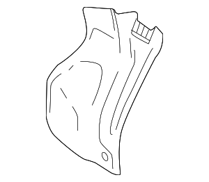 2016-2022 Volvo Turbocharger Mount Heat Shield 31431799 | TascaParts.com